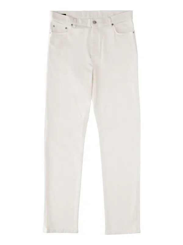 Zegna Straight Leg Jeans - White
