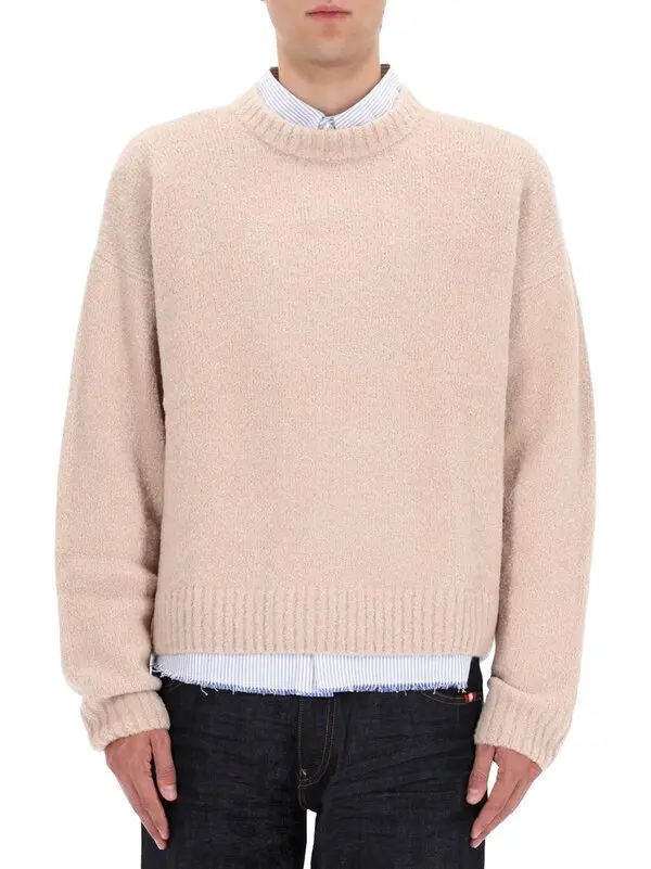 AMISH Pullover Sweater - Blush Pink