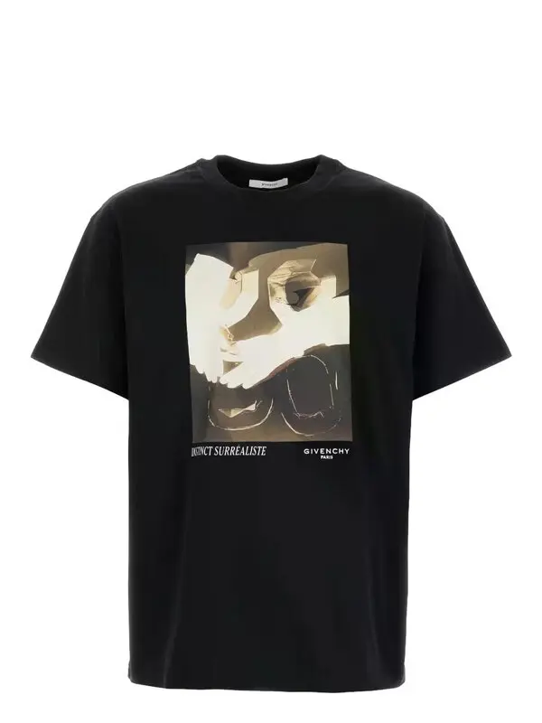 Givenchy Cotton Crew-neck T-shirt - Black