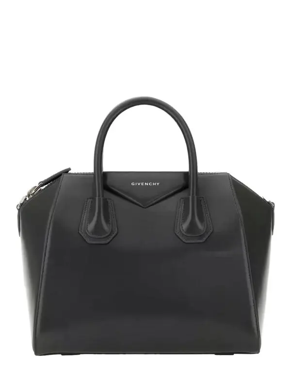Givenchy Small Antigona Leather Handbag - Grey