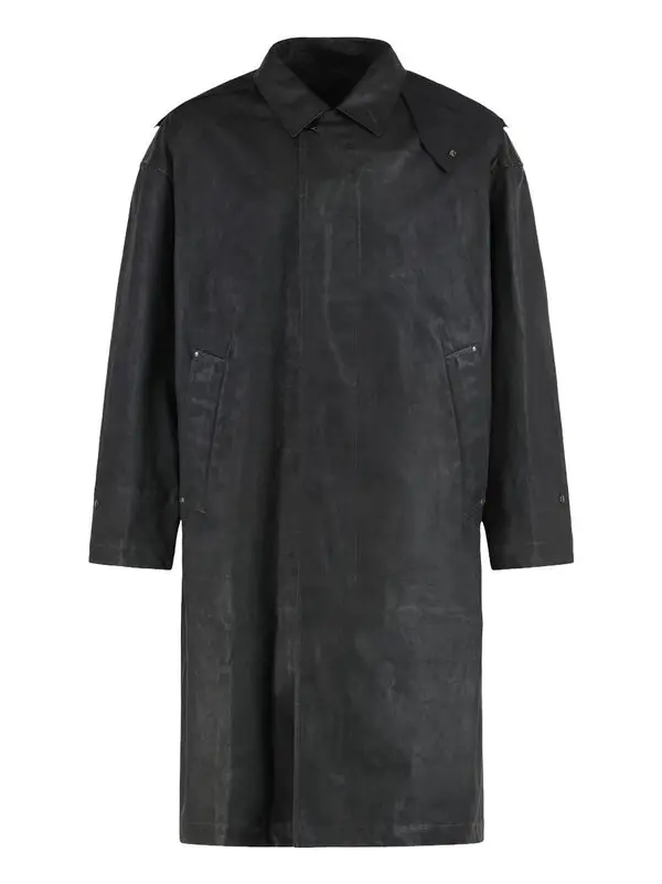 LEMAIRE Hooded Waterproof Jacket - Black