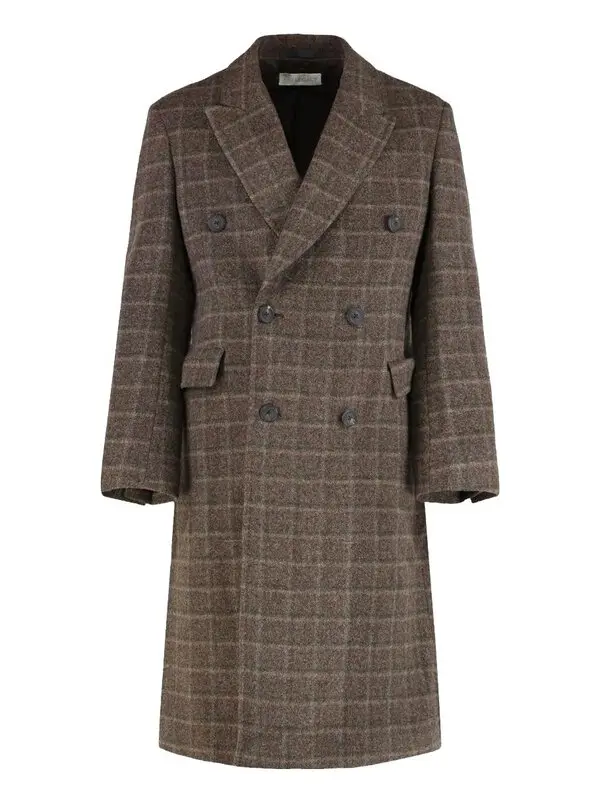 Our Legacy Whale Coat In Wool - Brown