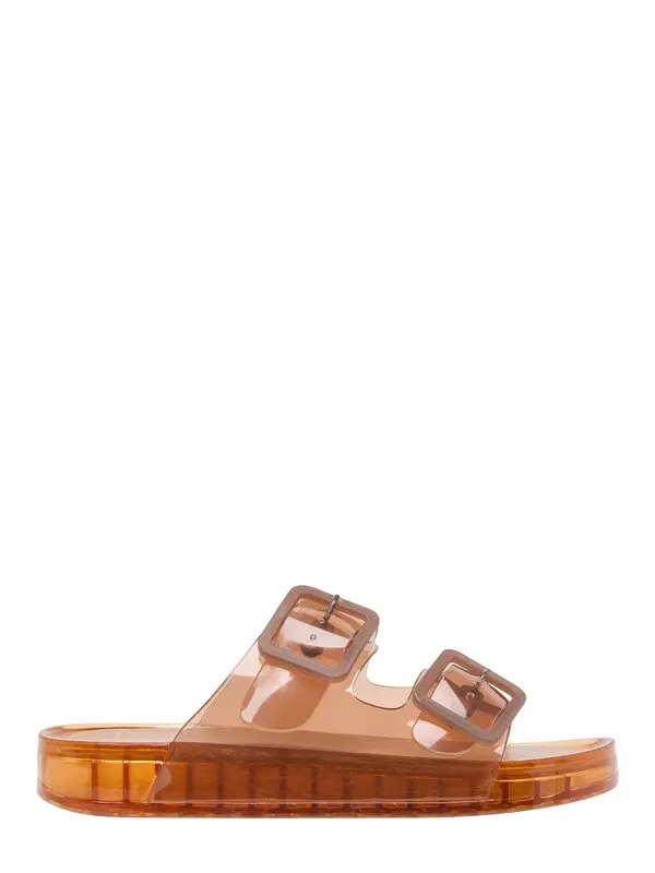DOLCEVITA Julio Platform Sandals - Whiskey Vinyl