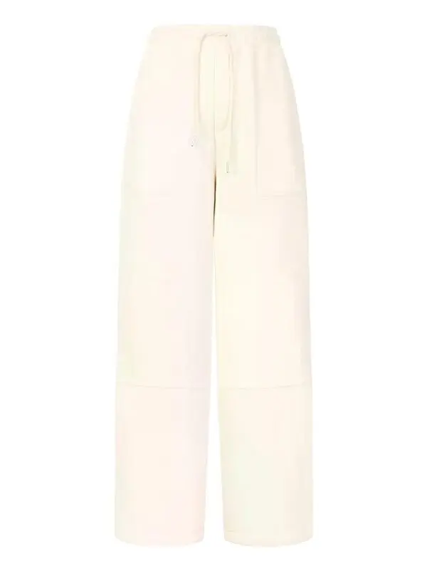 STUDIO TOMBOY Fleece-lined Track Pants - Neutrals