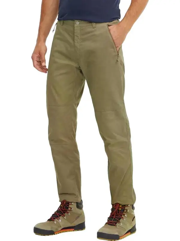Fjallraven Knee Panel Trousers - Brown