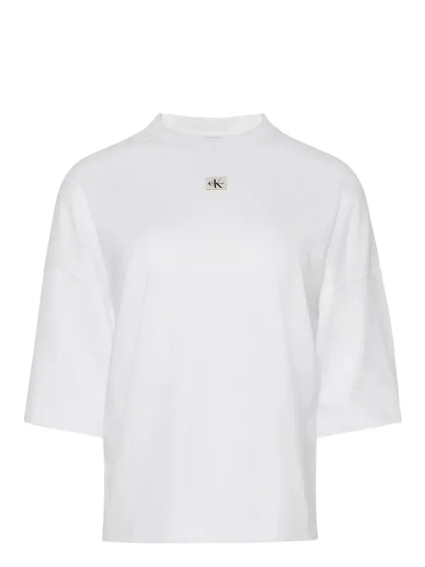 Calvin Klein Logo-detail Short-sleeve T-shirt - White