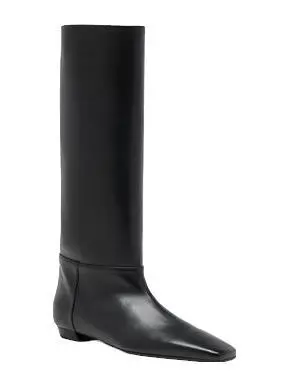 Proenza Schouler Trap Flat Boots - Black