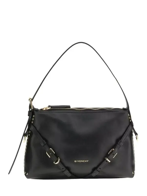Givenchy Voyou Studded Shoulder Bag - Black
