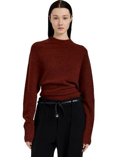 Proenza Schouler Abie Wool Top - Cinnamon