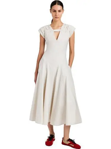 Proenza Schouler Manoela A-line Dress - White
