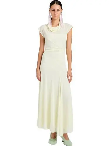 Proenza Schouler Tamara Dress - Pale Yellow