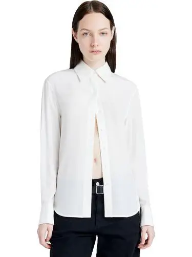 Proenza Schouler Arabella Eco Silk Top - White