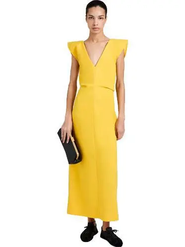 Proenza Schouler Mariam Dress - Canary