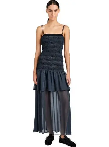 Proenza Schouler Michal Dress - Dark Navy