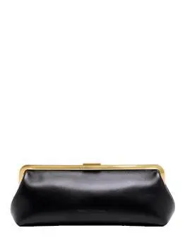 Proenza Schouler Nappa Plongé Armory Clutch - Black