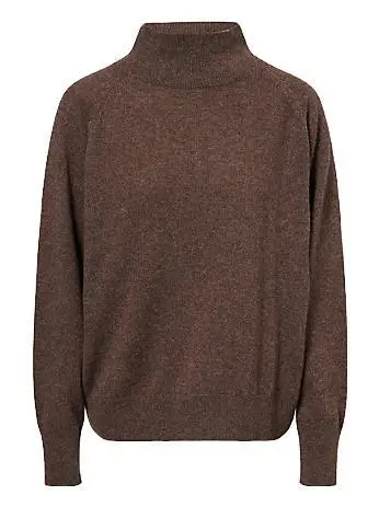 REFORMATION Meritt Cashmere Turtleneck Jumper - Hedgerow