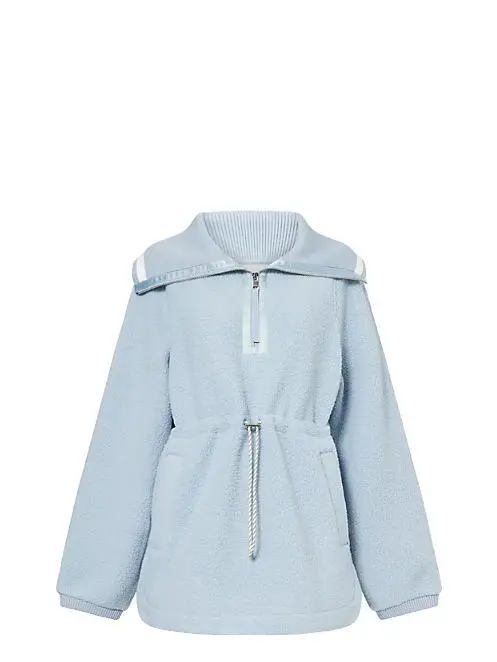 Varley Ashby Fleece Sweatshirt - Ashley Blue