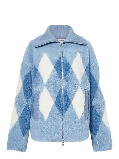 Varley Franca Sherpa Jacket - Ashley Blue