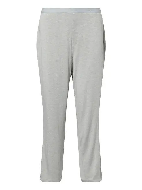 Calvin Klein Stretch-woven Pyjama Bottoms - Grey Heather