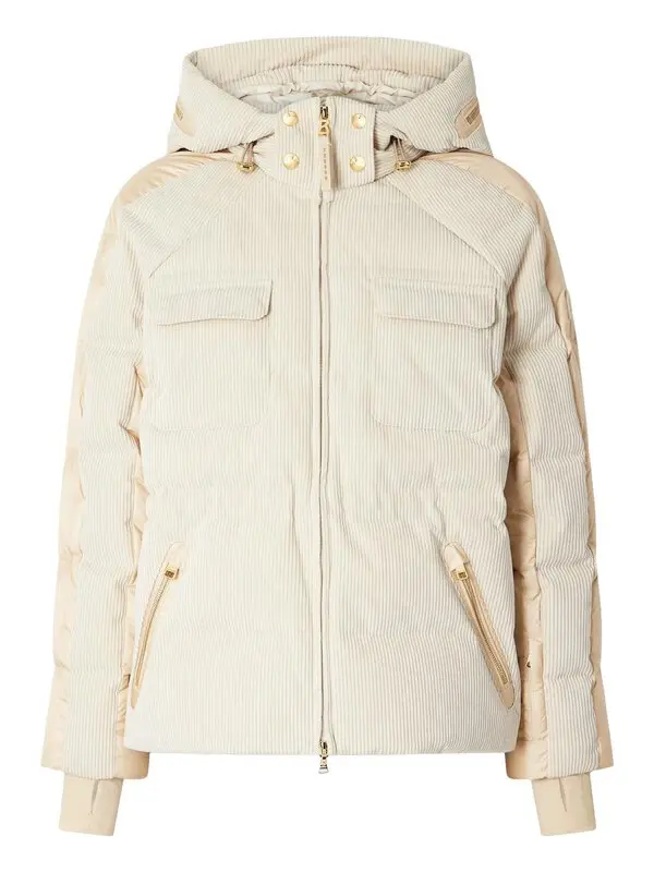 Bogner Marli Corduroy Down Jacket - Ivory
