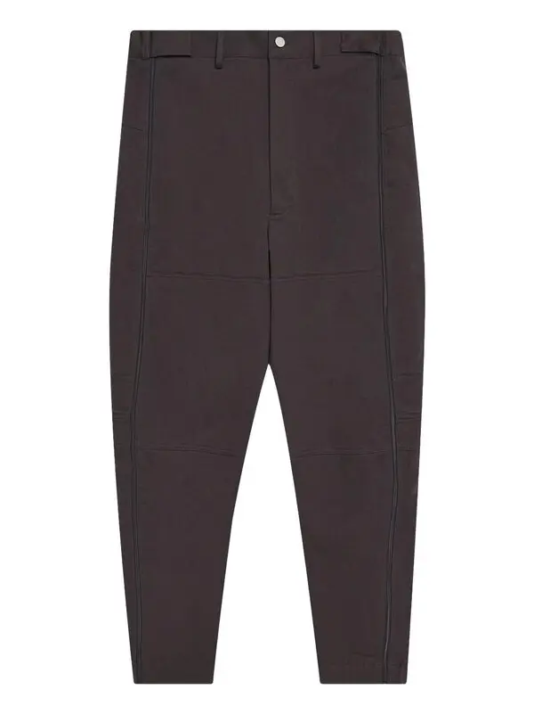 MORDECAI Cotton Side-zip Trousers - Concrete