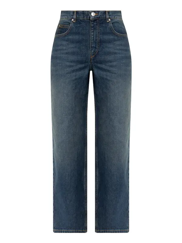 Isabel Marant Dromie Jeans - Navy Blue