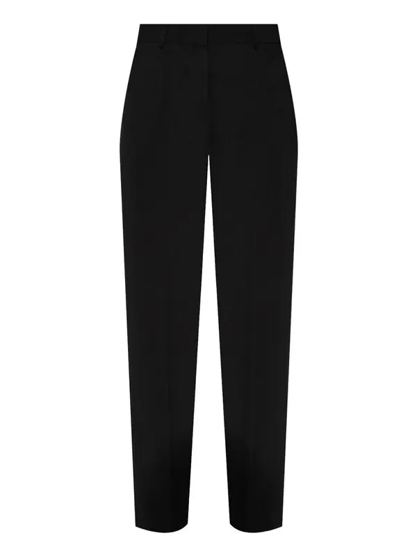 TOTEME Creased Trousers - Black