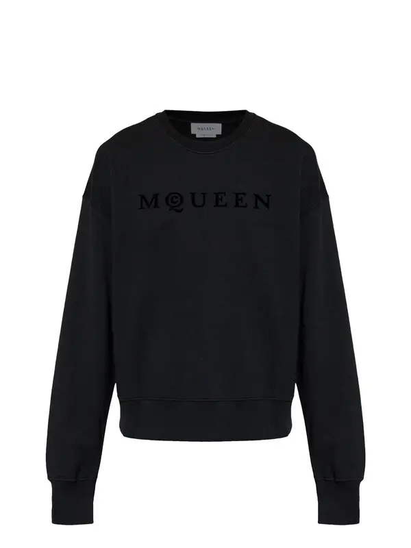 Alexander McQueen Logo Sweatshirt - Black