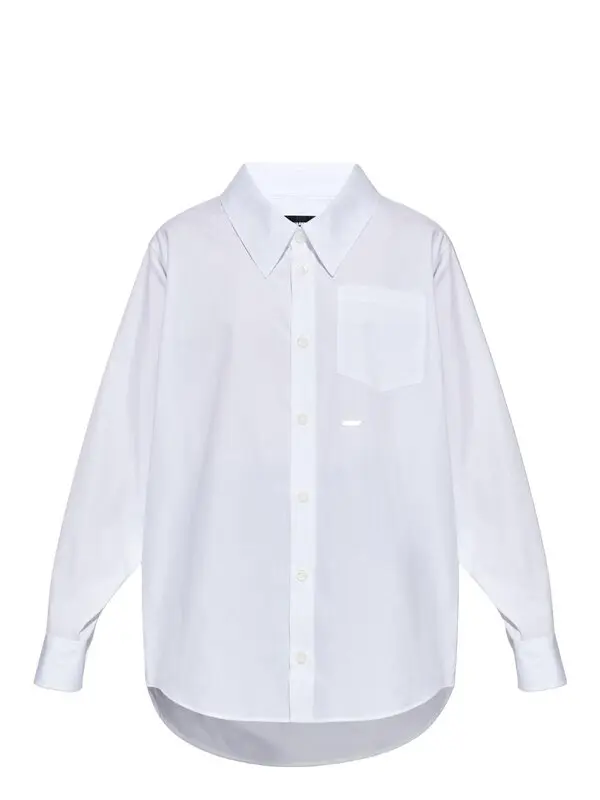Dsquared2 Cotton Oversized Shirt - White