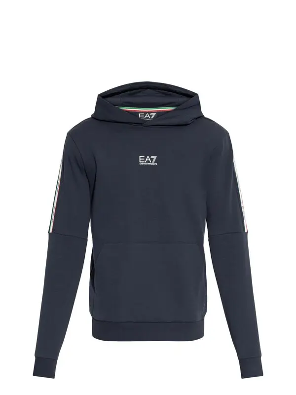 Emporio Armani Classic Hoodie - Navy Blue