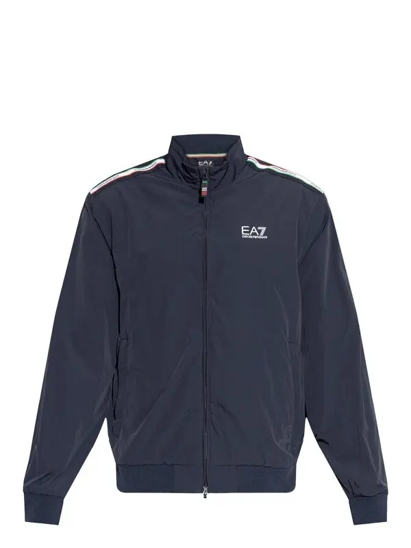 EA7 Stand-up Collar Jacket - Navy Blue