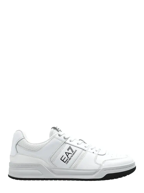 EA7 Sports Shoes With Logo - White