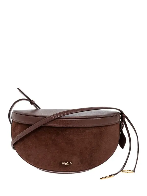 Alaïa Hip Shoulder Bag - Brown
