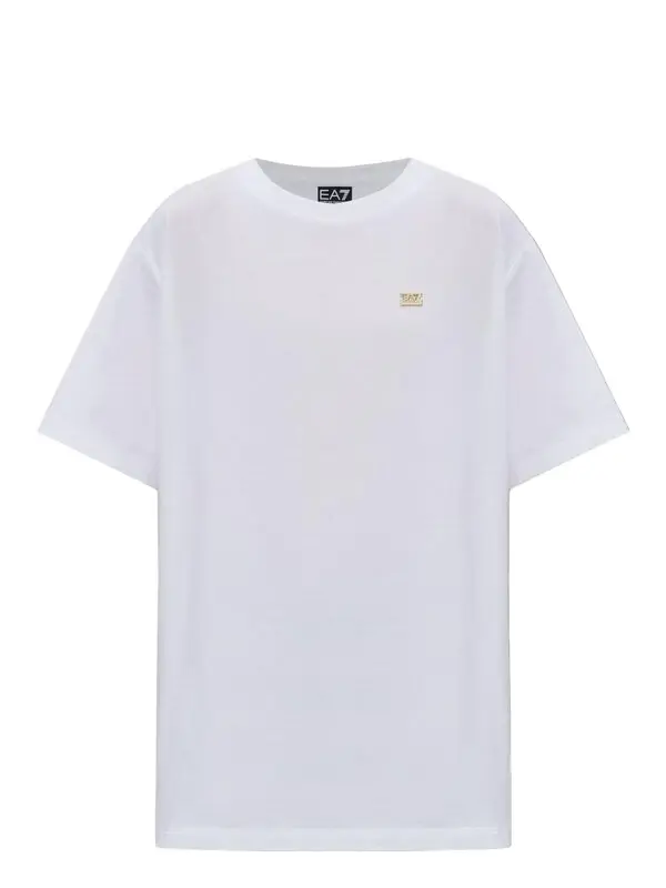EA7 Logo Patch T-shirt - White