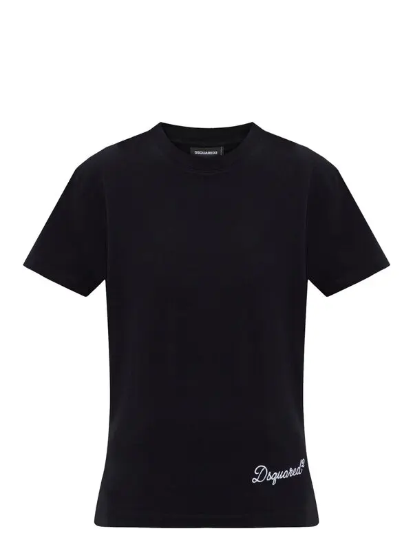 Dsquared2 T-shirt With Logo - Black