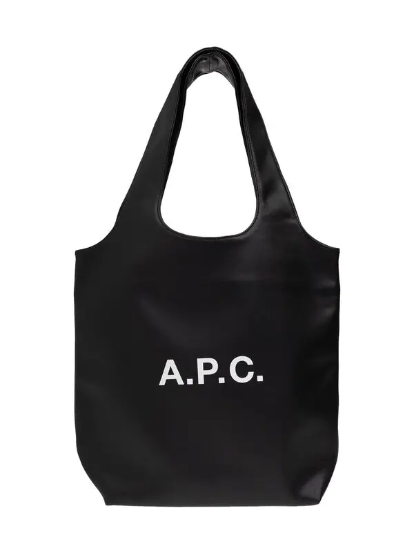 A.p.c. Ninon Small Shopper Bag - Black