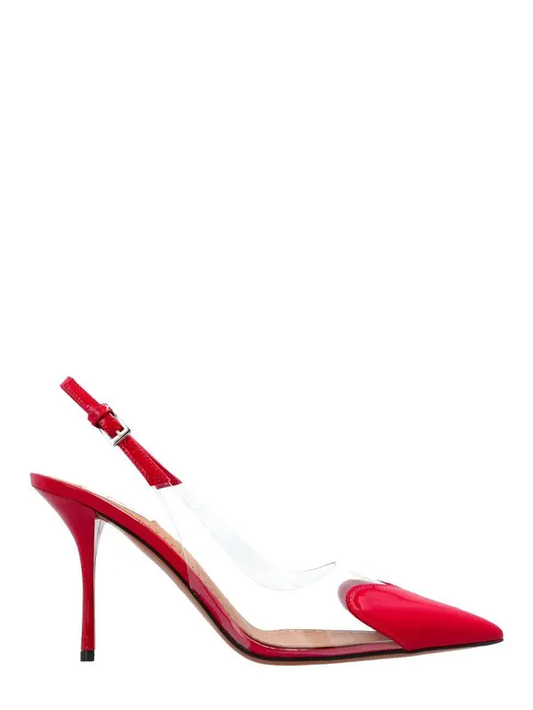 Alaïa Le Cœur Heeled Shoes - Red