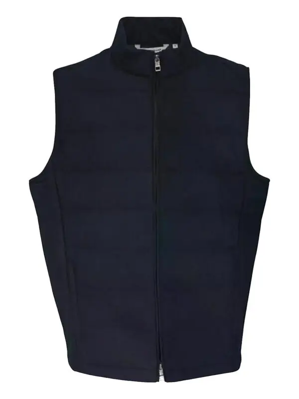 Peter Millar Davos Zip-fastening Gilet - Black