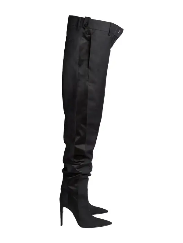 Dsquared2 High-shaft Stiletto Boots - Black