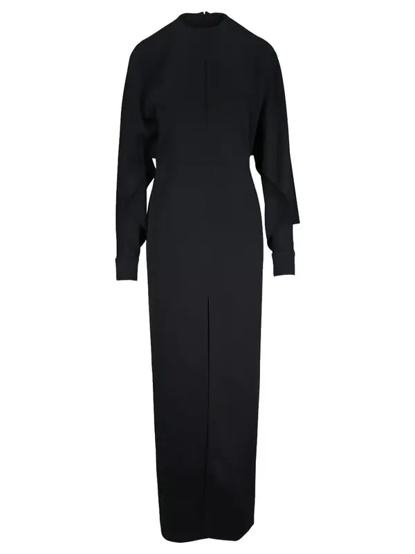 Michael Kors Long-sleeve Midi Dress - Black