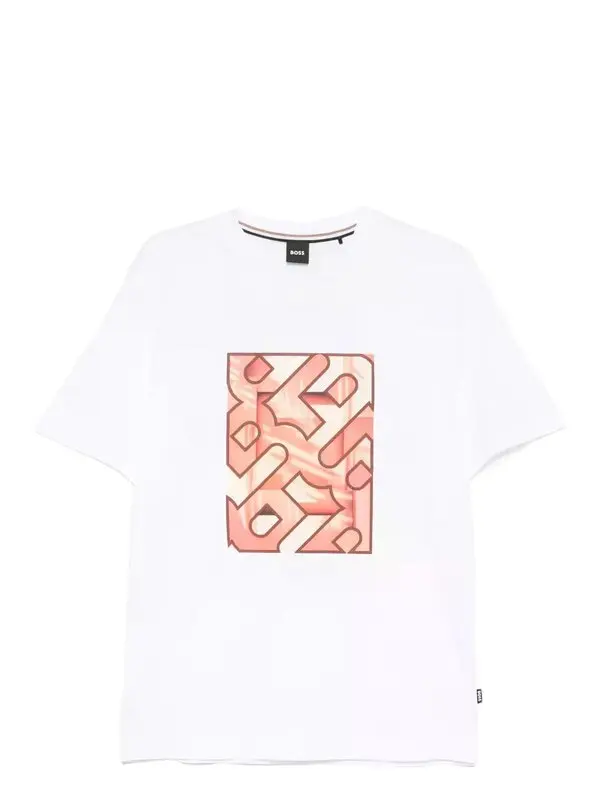 Hugo H-taut 81 Graphic T-shirt - White