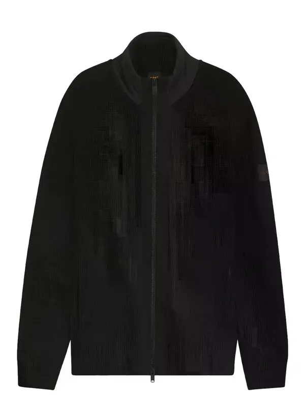 Hugo Zip-up Cardigan - Black
