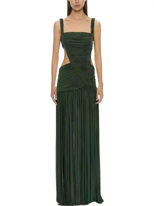 Christopher Esber Orion Separation Gown - Green
