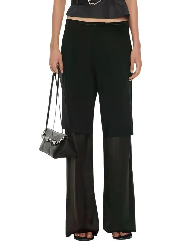 Christopher Esber Split Level Tailored Trousers - Black