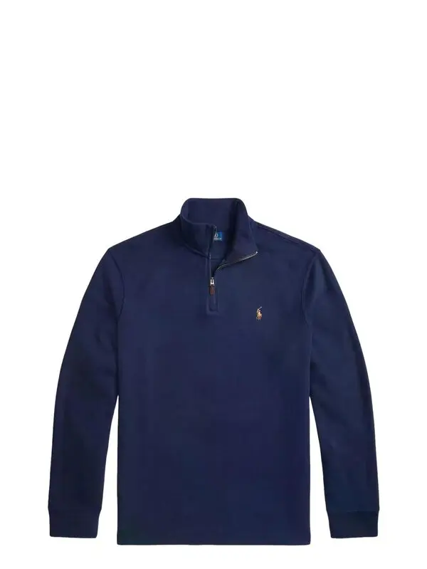 Ralph Lauren Half-zip Sweatshirt - Blue