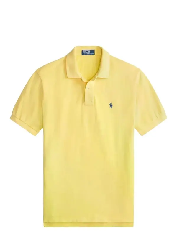 Polo Ralph Lauren Logo-detail Short-sleeve Polo Shirt - Yellow
