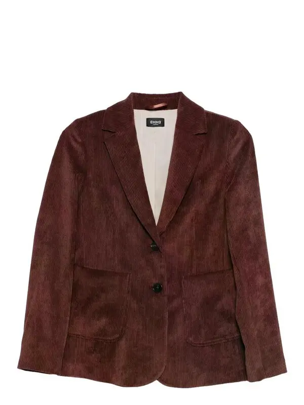 Marella Emme Corduroy Blazer - Brown