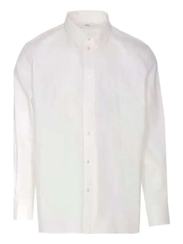 Saint Laurent Striped Shirt - White