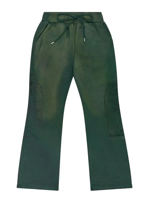 WHO DECIDES WAR BY EV BRAVADO Drawstring Track Pants - Green