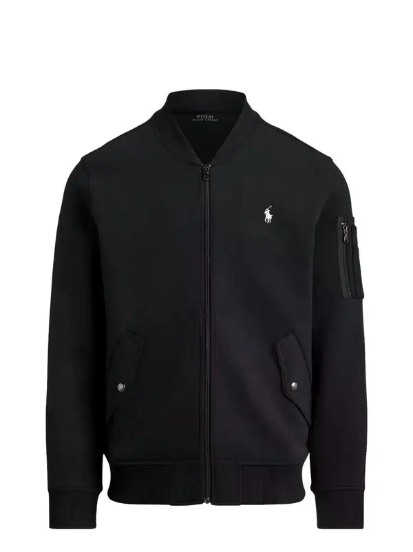 Ralph Lauren Zip-up Sweatshirt - Black